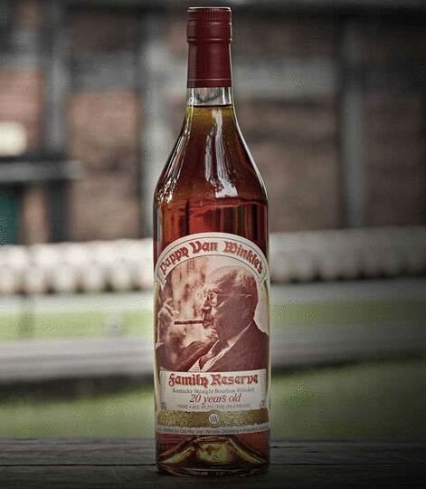 Old Rip Van Winkle Pappy Van Winkle's 20 Year Old Family Reserve ...