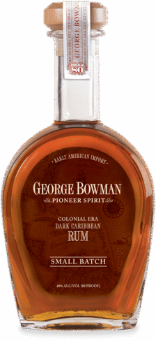 George Bowman Colonial Era Dark Rum 750ml Bottle