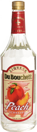 Du Bouchett Peach Schnapps Liqueur 1lt Bottle