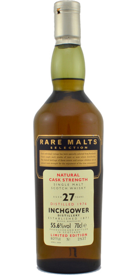 Rare Malts Selection Natural Cask Strength Inchgower 27 Years Old ...